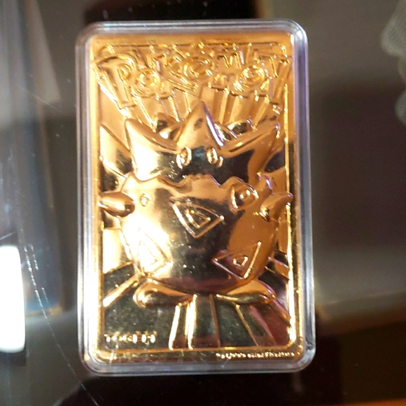 Pokémon | Other | Rare Gold Pokmon Togepi | Poshmark
